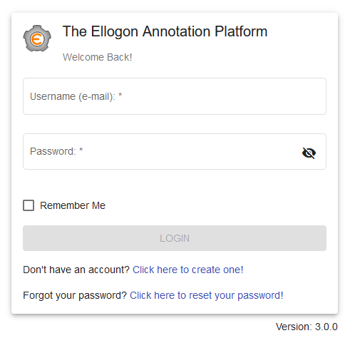Start using the Ellogon Annotation Platform | The Ellogon Annotation Platform